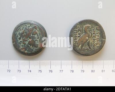 Coin of Antiochus IV Epiphanes from Antioch. Ruler: Antiochus IV ...