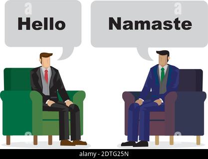 People talk different languages do not understand each other ...