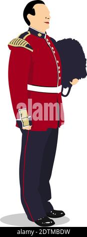 Vector image of beefeater isolated on white Stock Vector Image & Art ...