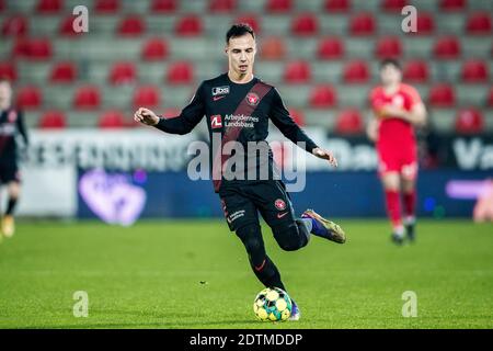 Herning, Denmark. 21st Dec, 2020. Isaac Atanga (12) of FC Nordsjaelland ...