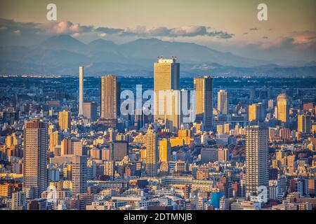 Tokyo Japan,Ikebukuro,Sunshine City 60 building,high rise skyscraper ...