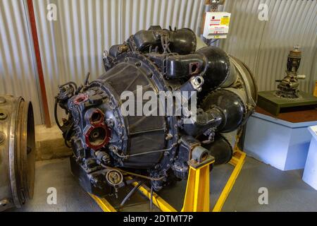 Rolls-Royce aviation engine NENE jet propulsion, UK 1946 Stock Photo ...