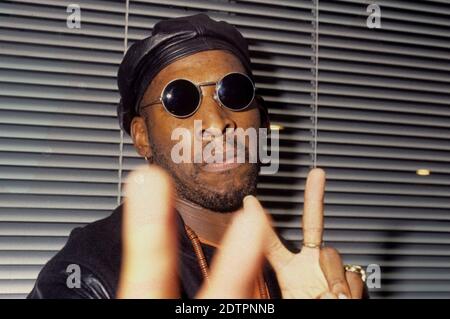 Steve Vincent from The Adventures of Stevie V at a press conference ...