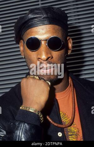 Steve Vincent from The Adventures of Stevie V at a press conference ...