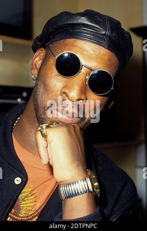 Steve Vincent from The Adventures of Stevie V at a press conference ...