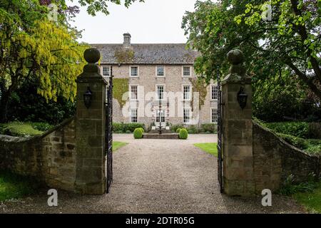 Hedlam Hall Country Hotel and Spa Darlington Stock Photo - Alamy