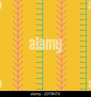 Sewing seams patterns. Embroidery craft sew pattern, fashion seam brush ...