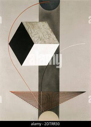 El Lissitzky, Proun, abstract painting, 1923 Stock Photo - Alamy