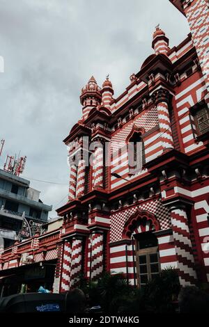 View on Jami-Ul-Alfar Mosque or Red Masjid Mosque is a historic mosque ...