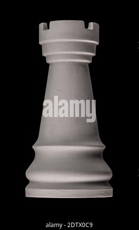 chess piece plaster on a white background Stock Photo - Alamy