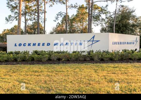 Lockheed Martin sign in Orlando, Florida, USA Stock Photo - Alamy