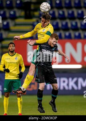 SITTARD, NETHERLANDS - DECEMBER 22: (L-R): Ben Rienstra of Fortuna ...