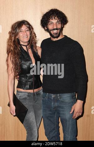 Tomer Sisley and his companion attending the French Premiere of the ...