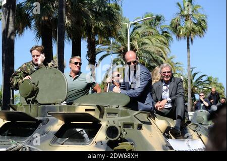 Jason Statham and Dolph Lundgren attending 'The Expendables 2 ...