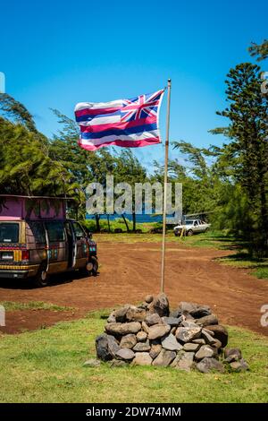 Maui, Hawaii, Ho‘okipa, Native Hawaiian Movement Stock Photo - Alamy