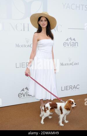 Frederique Bel attending the 'Brunch Blanc' hosted by Barriere Group ...