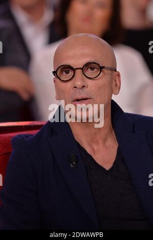 Choreographer Rehda at the taping of Vivement Dimanche on June 4, 2014 ...