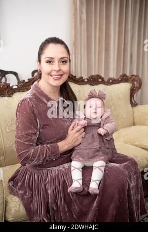 Exclusive - Princess Elia of the Albanians presents her newborn ...