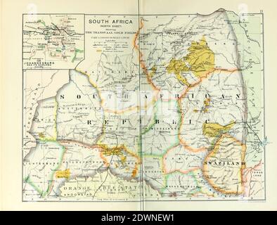 South Africa - Transvaal - A Gold Mine, Johannesburg Stock Photo - Alamy