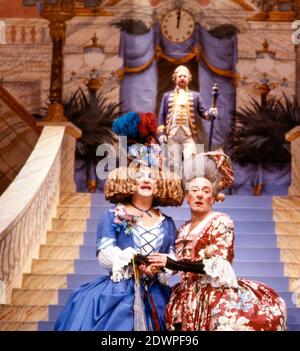 Derek Newark (Gloria) in CINDERELLA at at the Lyttelton Theatre ...