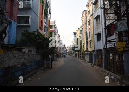 Kalikapur residential area, Kolkata, India Stock Photo - Alamy