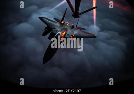 Iraq Airspace, Iraq. 22nd Dec, 2020. A U.S. Air Force F-16 Fighting ...