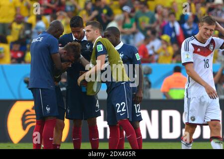 France's Antoine Griezmann crying after losing in Soccer World Cup 2014 ...