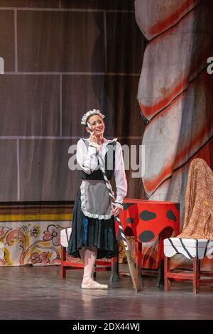 Cuban National Ballet Performs "Cinderella", Santa Clara, Cuba Stock ...