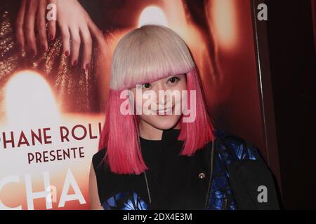 Xuzi Chan attending Stephane Rolland's Fall-Winter 2014/2015 Haute ...