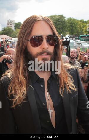 Jared Leto attending Giorgio Armani's Fall-Winter 2014/2015 Haute ...