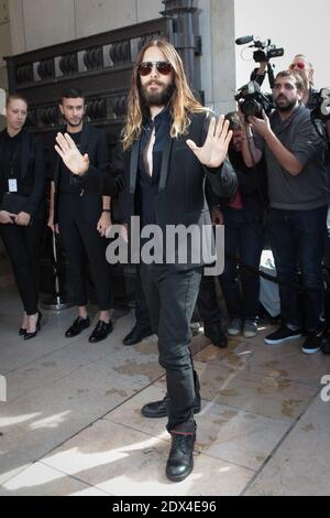 Jared Leto attending Giorgio Armani's Fall-Winter 2014/2015 Haute ...