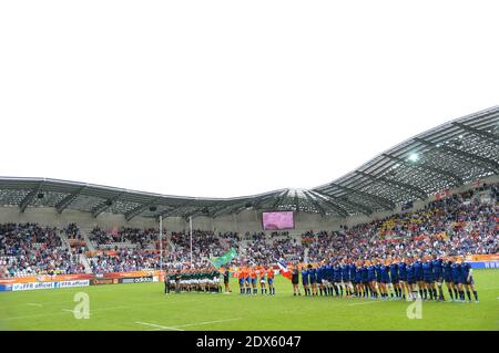 France's Team during the IRB Women's Rugby World Cup match Ireland v ...