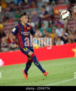Neymar of FC Barcelona during the Joan Gamper Trophy, FC Barcelona v AS ...