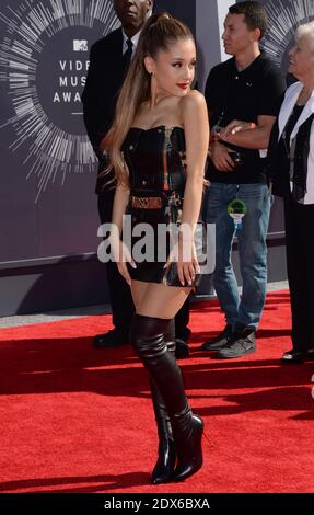 Ariana Grande attends the 2014 MTV Video Music Awards at The Forum on ...