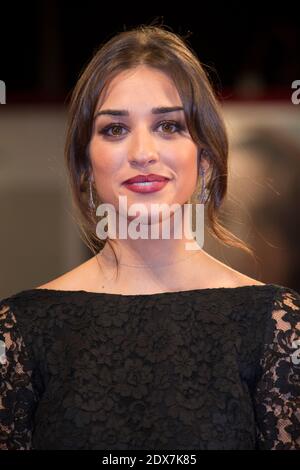 Actress Simona Tabasco arriving for the premiere of the film Perez at ...