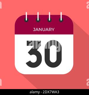 Calendar Month Icon. Thirty 30 Day Month Year Deadline Appointment ...