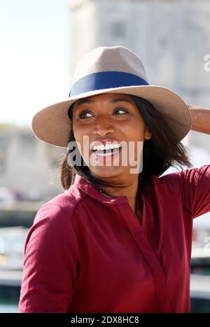 Sara Martins attending the 16th Festival of TV Fiction in La Rochelle ...
