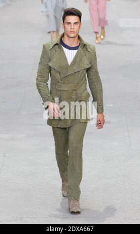 Baptiste Giabiconi model during the fashion week at Chanel Fashion show ...