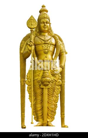 Statue of Lord Murugan, God of War, Batu Caves, Kuala Lumpur, Malaysia ...