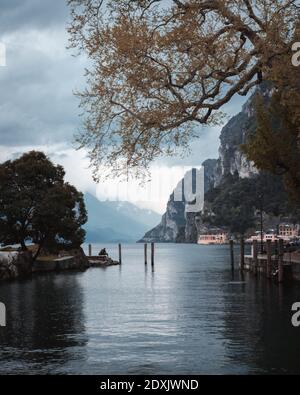 Riva del Garda mountain cable car lift to a Venetian Bastion, Riva ...