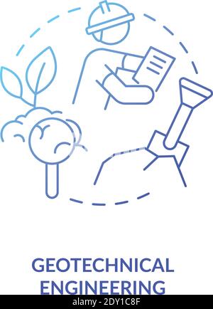 Geotechnical engineering concept icon Stock Vector Image & Art - Alamy