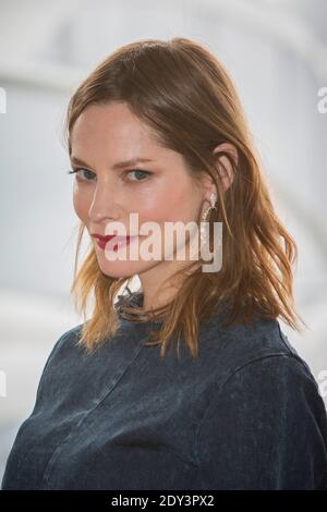 Sienna Guillory of "Helen of Troy" posing at the photocall for MIPCOM ...