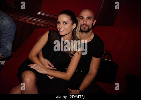 Exclusive - Clara Morgane and her husband Jeremy Olivier (DJ Jey Didarko) attending the Goodbye ...