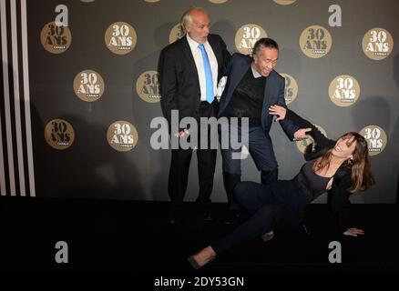 Jerome Bonaldi and Doria Tillier attending Canal Plus 30th anniversary ...