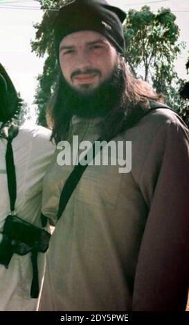Video grabs of French jihadist Maxime H aka Abu Abdallah al-Faransi ...