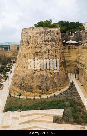 Lascaris War Rooms museum, St. James Ditch, Valletta, Malta Stock Photo ...