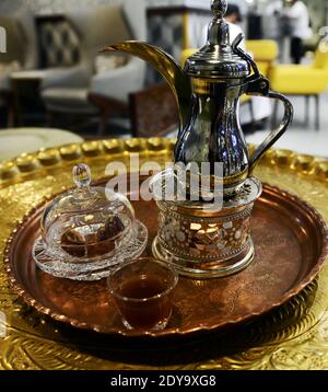 Omani Coffee Pot. Muscat, Oman Stock Photo - Alamy