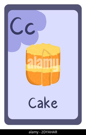 Flashcard B is for bakery illustration Stock Vector Image & Art - Alamy