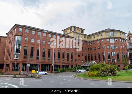 Central Police Station, Byron House, Nottingham, England, UK Stock ...