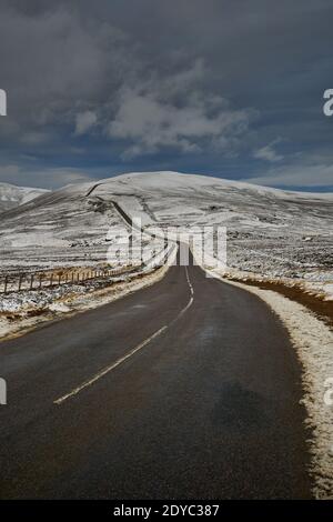 Moray, UK. 25th Dec, 2020. UK. Moray gets a white christmas. Ben Rinnes ...